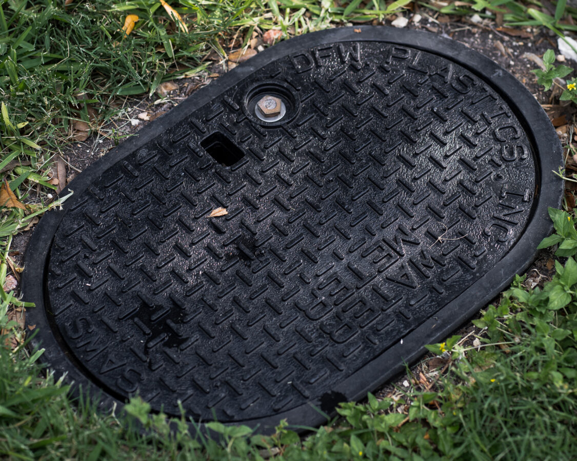meter-cover-front-yard - San Antonio Water System