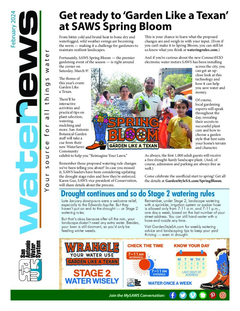 02_February_WaterNews_8.5x11_HiRes - San Antonio Water System
